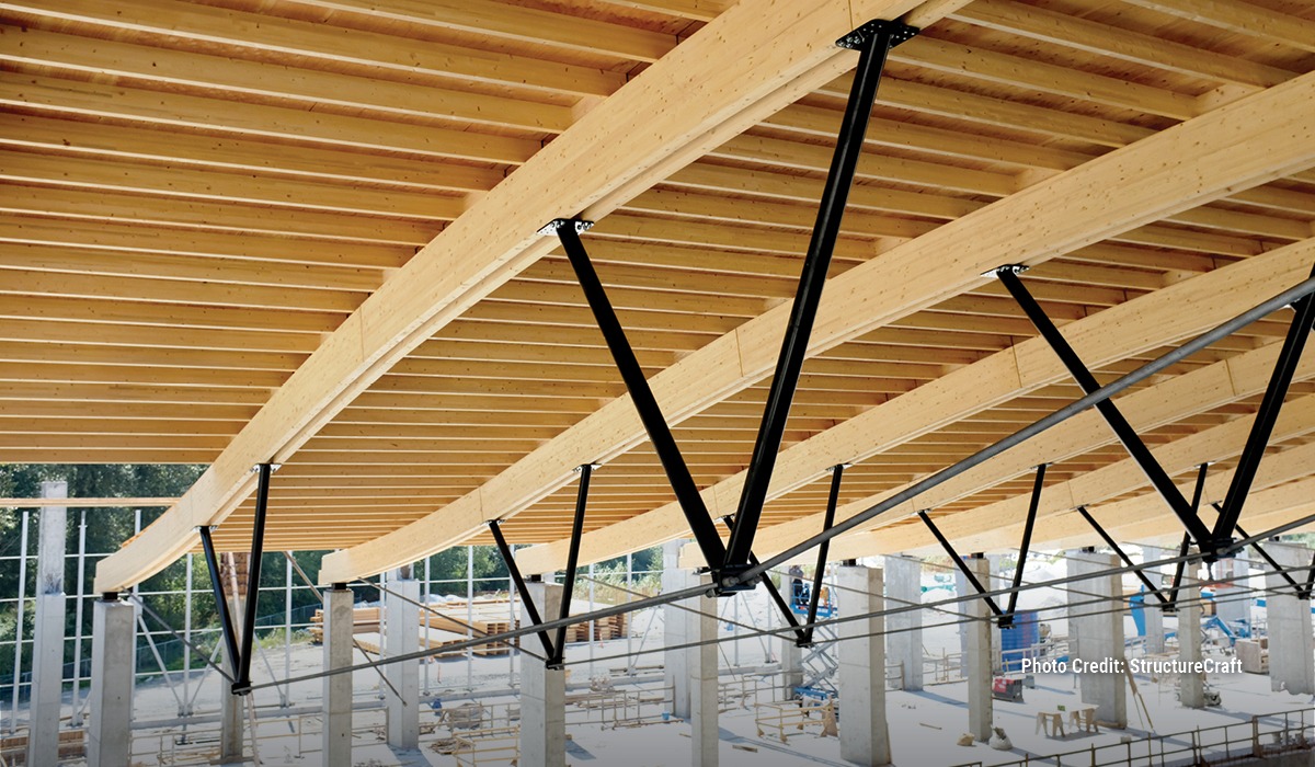 North Surrey Sport & Ice Complex - Mass Timber Connections (MTC) Solutions