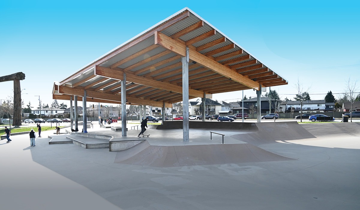 Cloverdale Youth Park - Mass Timber Connections (MTC) Solutions